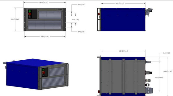 IPG YLP20W Air Cooling Control Fiber Laser Source Marking On Metal