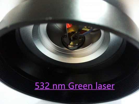10mm Beam UV / 532nm Green Laser Engraving Head With F-Theta Lens