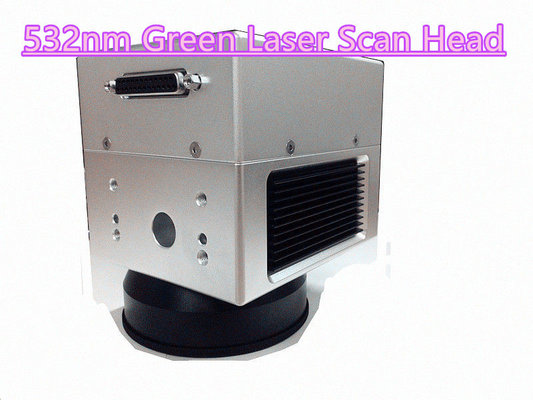 10mm Beam UV / 532nm Green Laser Engraving Head With F-Theta Lens