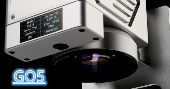 Automatic Calibration Laser Scan Head , CCD Machine Vision Laser Marking Head