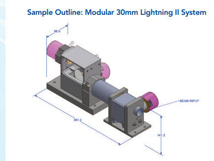 High Power EZCAD 3 Axis Scanning System 3D Laser Engraving System