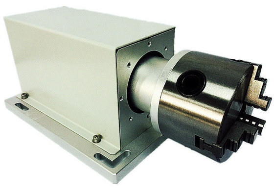 Laser Marking 80/100mm CNC Rotary Axis For Fixed Cylindrical / Annular / Irregular