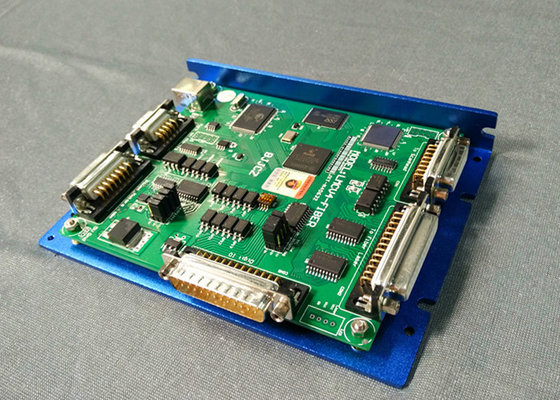 Two Axis Control USB Fiber Laser Marking Card For Cutting Cloth / Paper