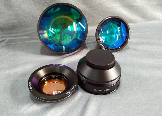 Single Element CO2 Laser F-theta Lens For Rapid Prototyping 175*175mm