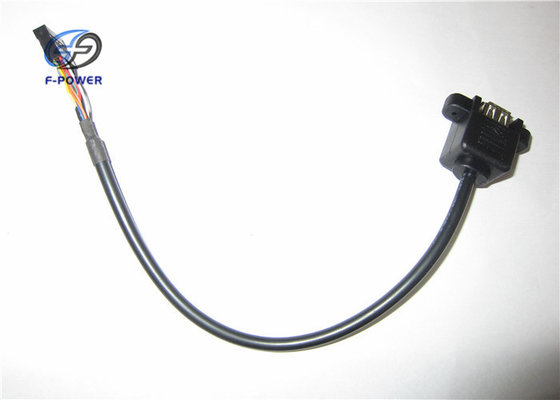 High Quatity Dual USB 2.0 Female to Motherboard 9-Pin Cable Black 3cm