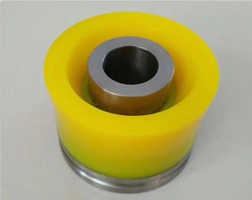 Mud pump urethane bonded pistons