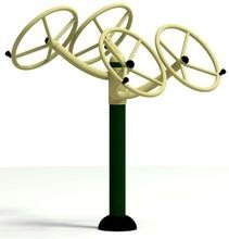 Anti - Rust Outdoor Fitness Equipment , 4mm Stainless Steel Chinese Tai Chi Spinner