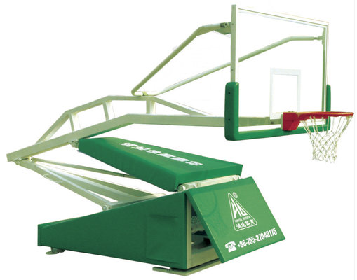 Free Standing Hydraulic Basketball Goal Systems Acid - Resistant 3.05m Ring