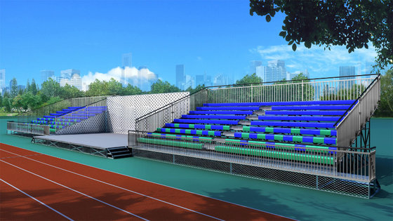 Aluminum Alloy Portable Stadium Seats For Bleachers Commercial Design