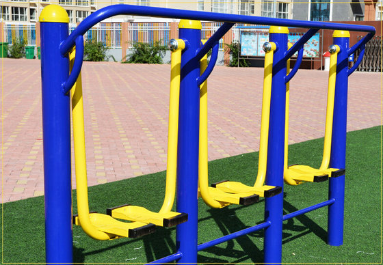 Custom Outdoor Fitness Equipment 3mm Galvanized Air Walker Exercise Machine