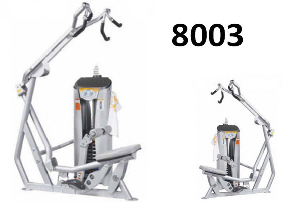 Commercial Hammer Strength Fitness Equipment , Dual Pulley Lat Pulldown Tower