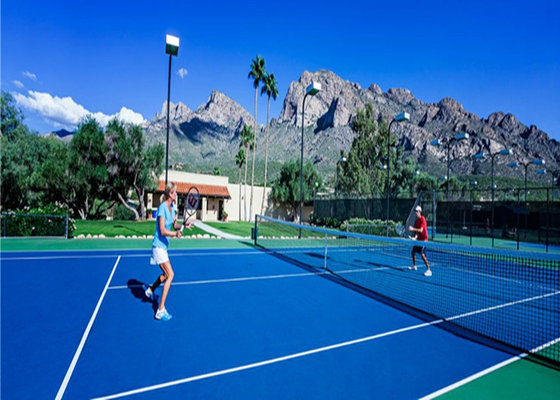 Outdoor Tennis Court Surface Shock Absorption High Cushion Performance