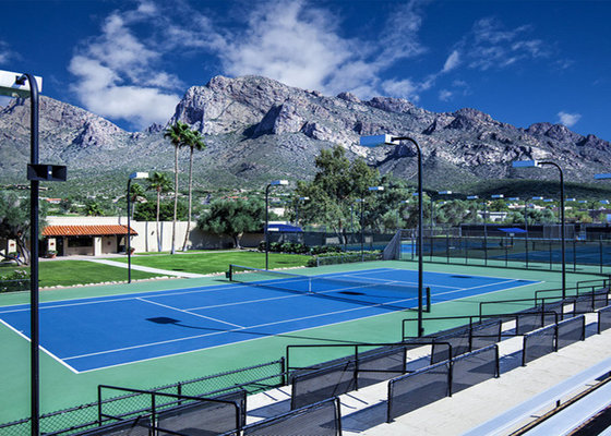 Elastic Acrylic Acid Sport Court Surface , Soundproofing Outdoor Court  Flooring