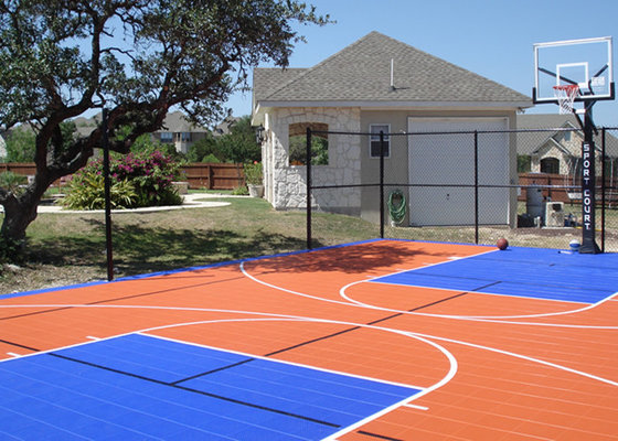 Sound Insulation Badminton Court Flooring Commercial Aging Resistance