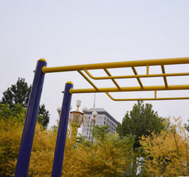Rust Proof Overhead Exercise Ladder Colorful Safety For Childrens