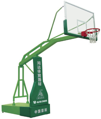 Indoor Removable Basketball Goal Collapsible With 2.25m Standard Arm