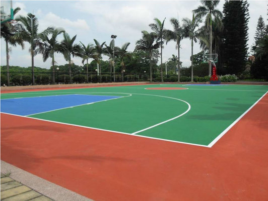 Stadium Training running track flooring / School Playground Indoor Court Flooring
