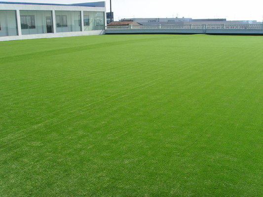 Professional Sports Artificial Turf / Deep Green Sports Field Turf 40mm 13000 Dtex