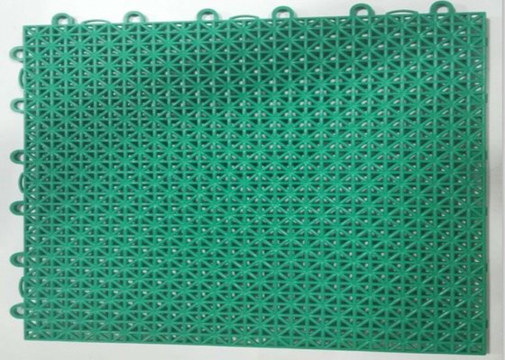 10Mm Thick Green Facilities Sports Interlock Mi Word Assembling Floor For Fitness
