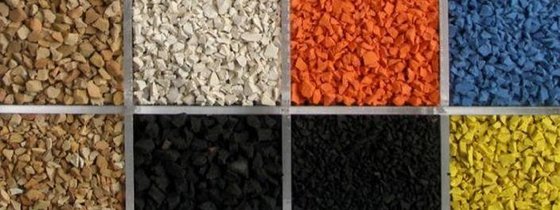 Professional Football Court Rubber Filled Particles Environmental Protection Durable