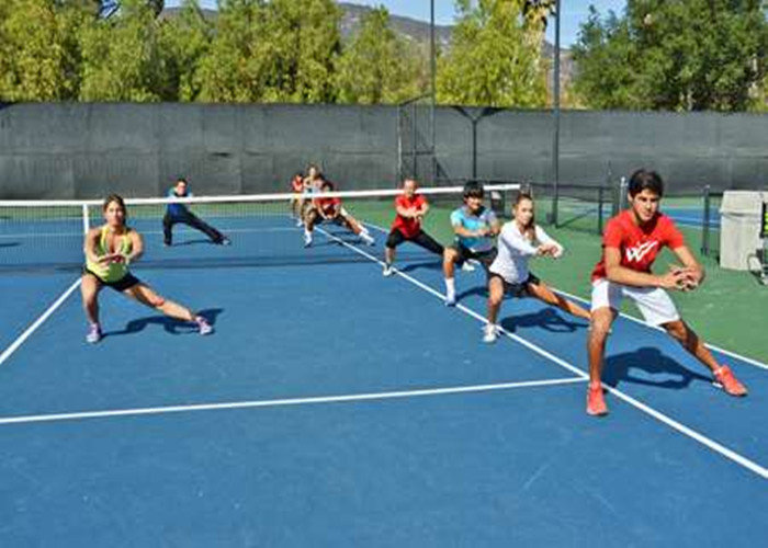 Commercial Noise Insulation Sport Court Flooring Anti - UV Wear Resistant