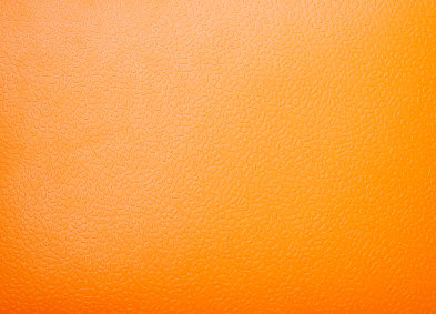 Orange Indoor PVC Floor Mat , 0.35mm Eco - Friendly Plastic Flooring Mat