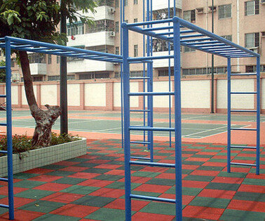 Rust Proof Overhead Exercise Ladder Colorful Safety For Childrens