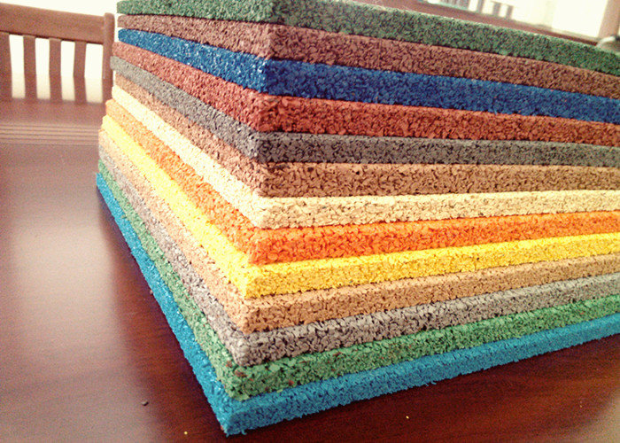 Colorful Liquid Polyurethane Playground Rubber Flooring Waterproof Heat Insulation