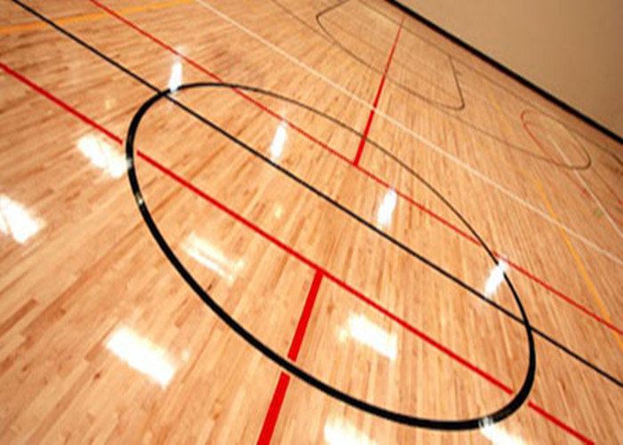 Modern Sports Wooden Flooring , Weather Resistant Maple Hardwood Flooring