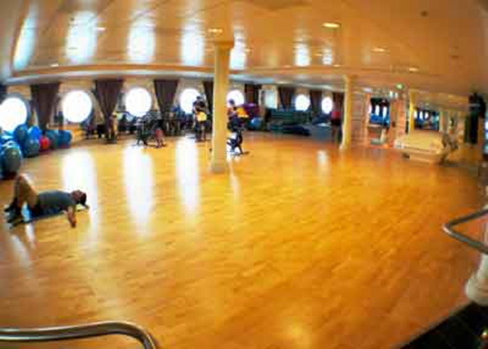 Environmental Friendly Sports Wooden Flooring , Indoor Basketball Tennis Court