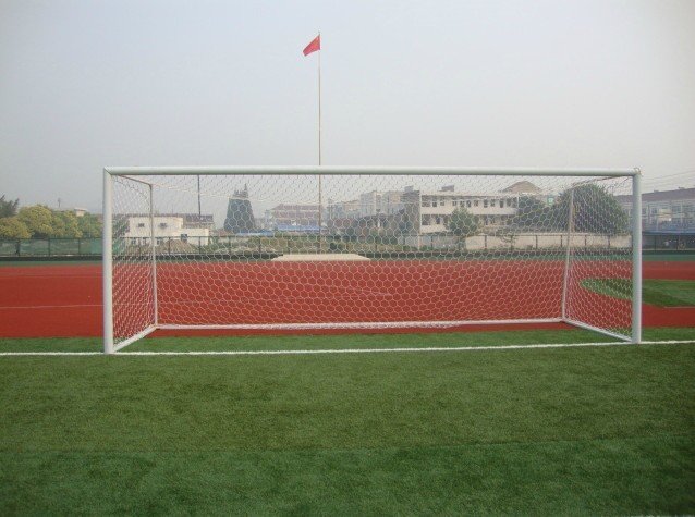 7.32m x 2.44m Portable Football Goals Galvanized Steel For Backyard