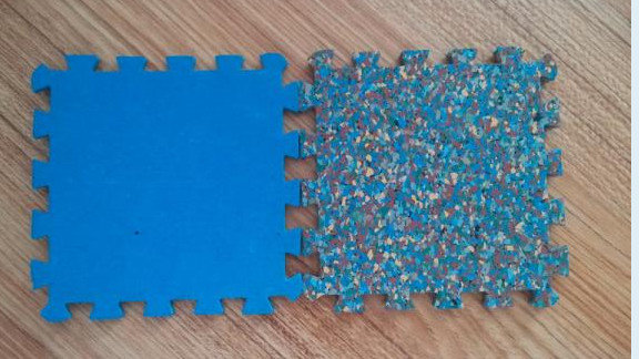 Indoor Facilities Sports Interlock Gym And Stadium Floor EPDM Rubber Sheet
