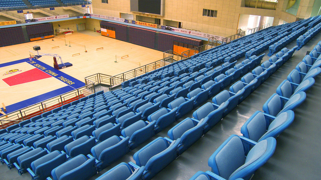 Blue Green Red Facilities Sports Playground And Stadium Seat Integrated Fixed