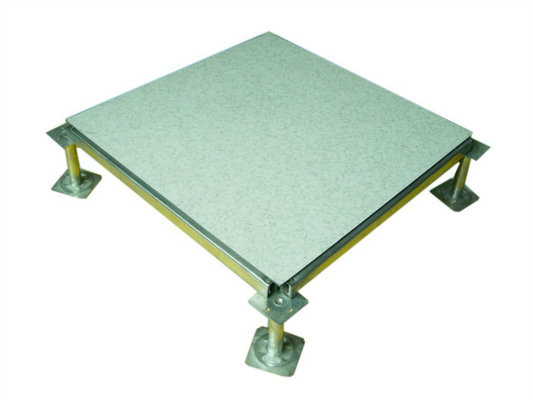 Adjustable 600X600 mm HPL Raised Floor , Computer Room Floor Tiles Without Edge