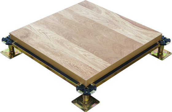 Indoor Anti Static Woodcore Raised Floor , Wood Access Panel SGS Standard