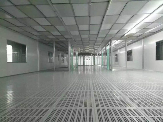 Air Flow Panel Perforated Raised Floor Tiles , Perforated Flooring 600 X 600 mm