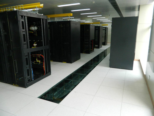 Corrosion Proof Residential Structural Glass Flooring Systems , Glass Balcony Floor