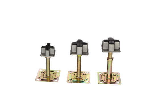 Professional Aluminum Head Raised Floor Pedestal Different Height With Gasket