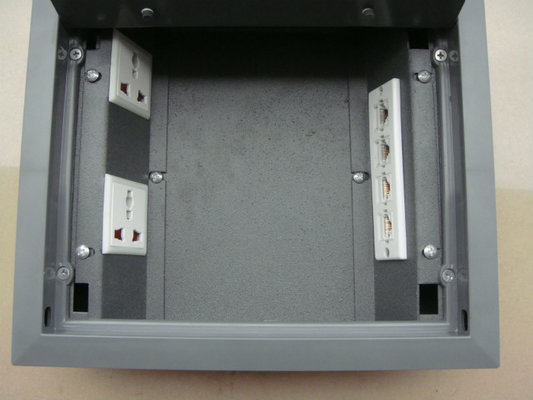 Accessory Type Plastic Floor Outlet Box For Raised Access Flooring Systems