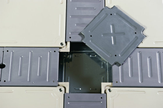 500 X 500mm FS800 Waterproof Raised Bedroom Floor High Mechanical Strength