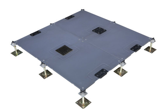High Load Capacity False Flooring Raised Access Floor Panels 500 X 500 X 28 mm