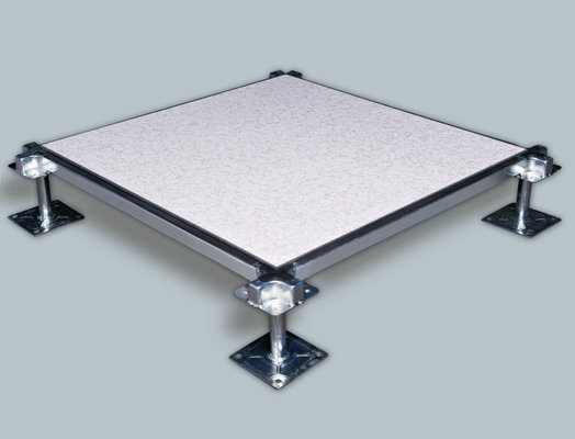 Steel Structure Wearproof HPL Elevated Floor Systems 363 Kg Concentrated Loading