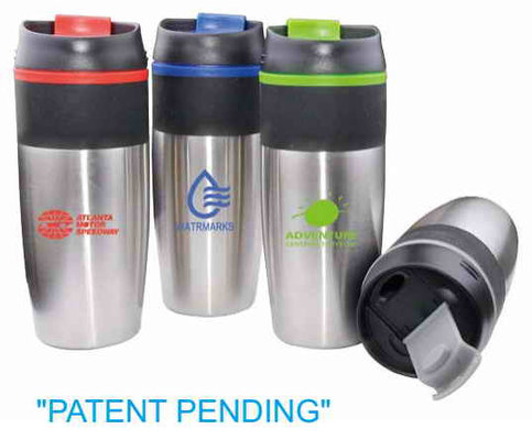 Mighty Traveler   15oz. Stainless steel travel mug