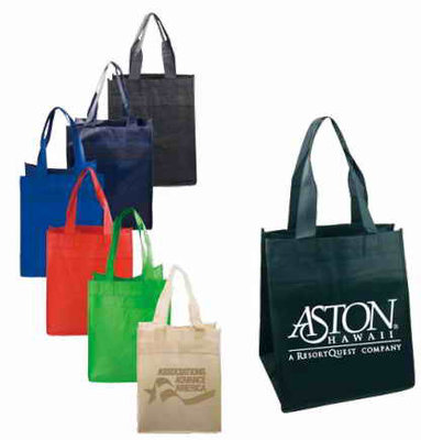Eco Grocery Tote with Side Pockets