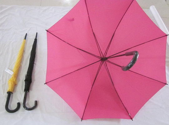 23 inch 8 bone automatic straight rod umbrella
