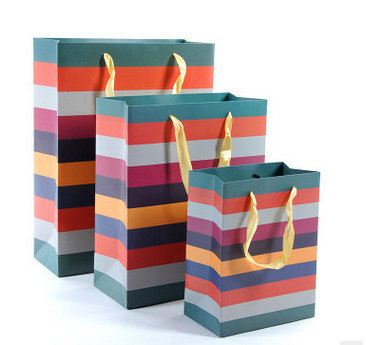 Printed kraft bag bag bag clothing paper gift bags