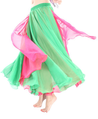 Faldas coloridas de la danza de vientre/traje atractivo de la danza de vientre del funcionamiento para Womem