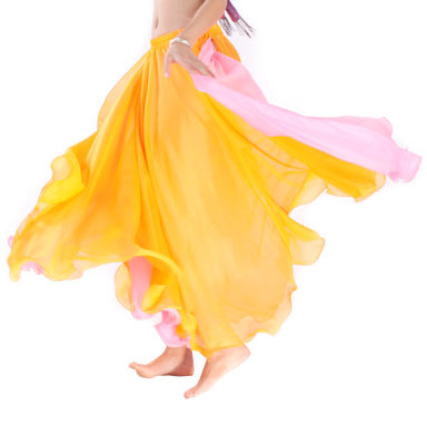 Faldas coloridas de la danza de vientre/traje atractivo de la danza de vientre del funcionamiento para Womem