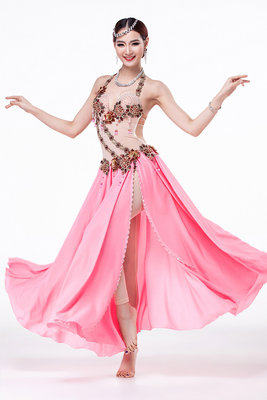 Los trajes profesionales cómodos de la danza de vientre, los trajes egipcios de la danza del vientre se visten y los pantalones