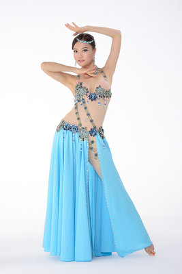 Los trajes profesionales cómodos de la danza de vientre, los trajes egipcios de la danza del vientre se visten y los pantalones